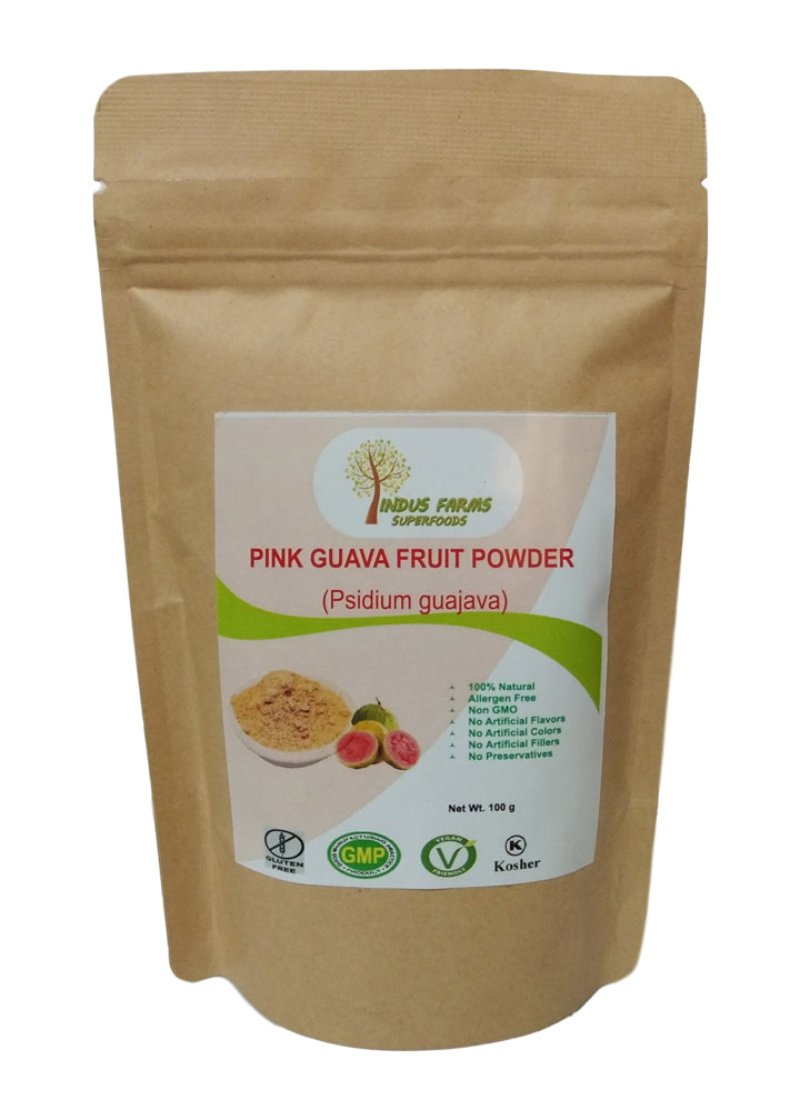 Premium Pink Guava Fruit Powder | Indus Farms – IndusFarms.au